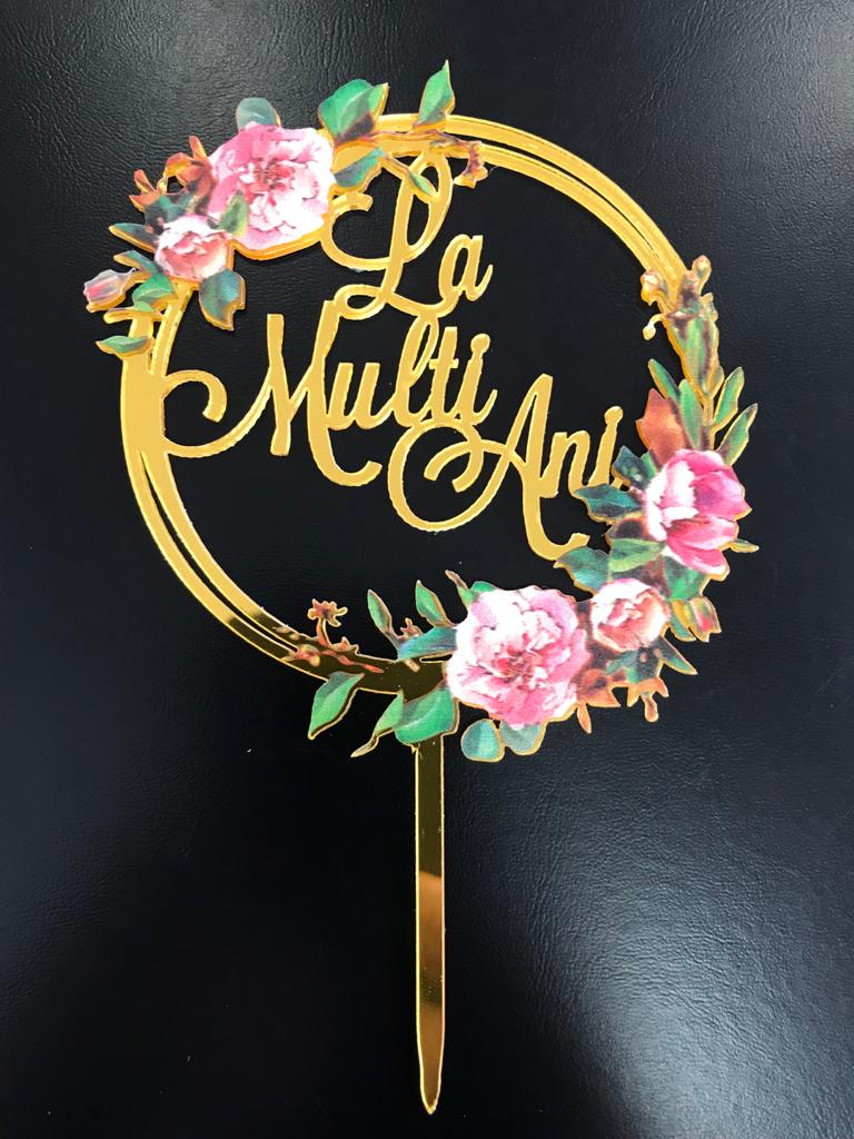 Topper acrilic lucios